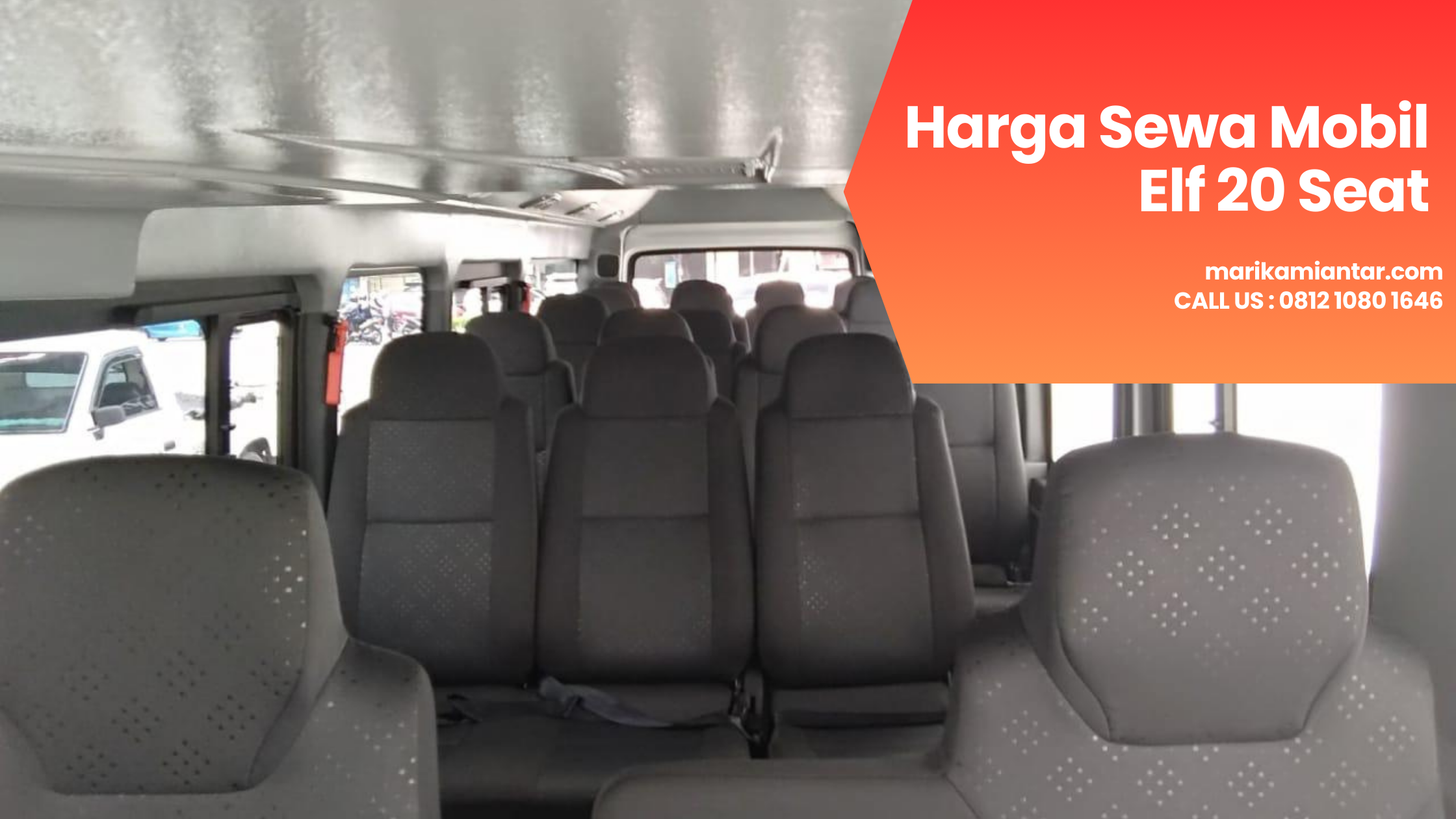 Harga Sewa Mobil Elf 20 Seat - Mari Kami Antar