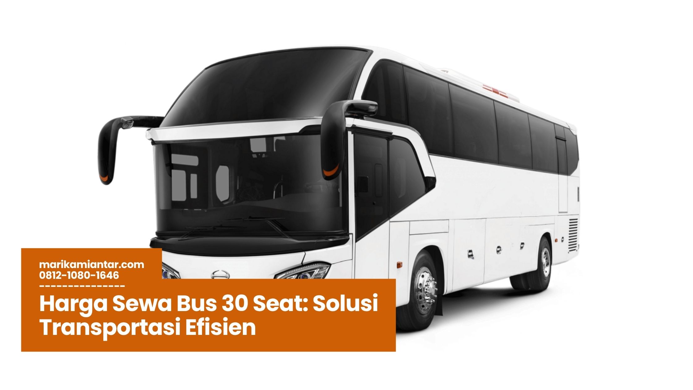 Harga Sewa Bus 30 Seat: Solusi Transportasi Efisien - Mari Kami Antar