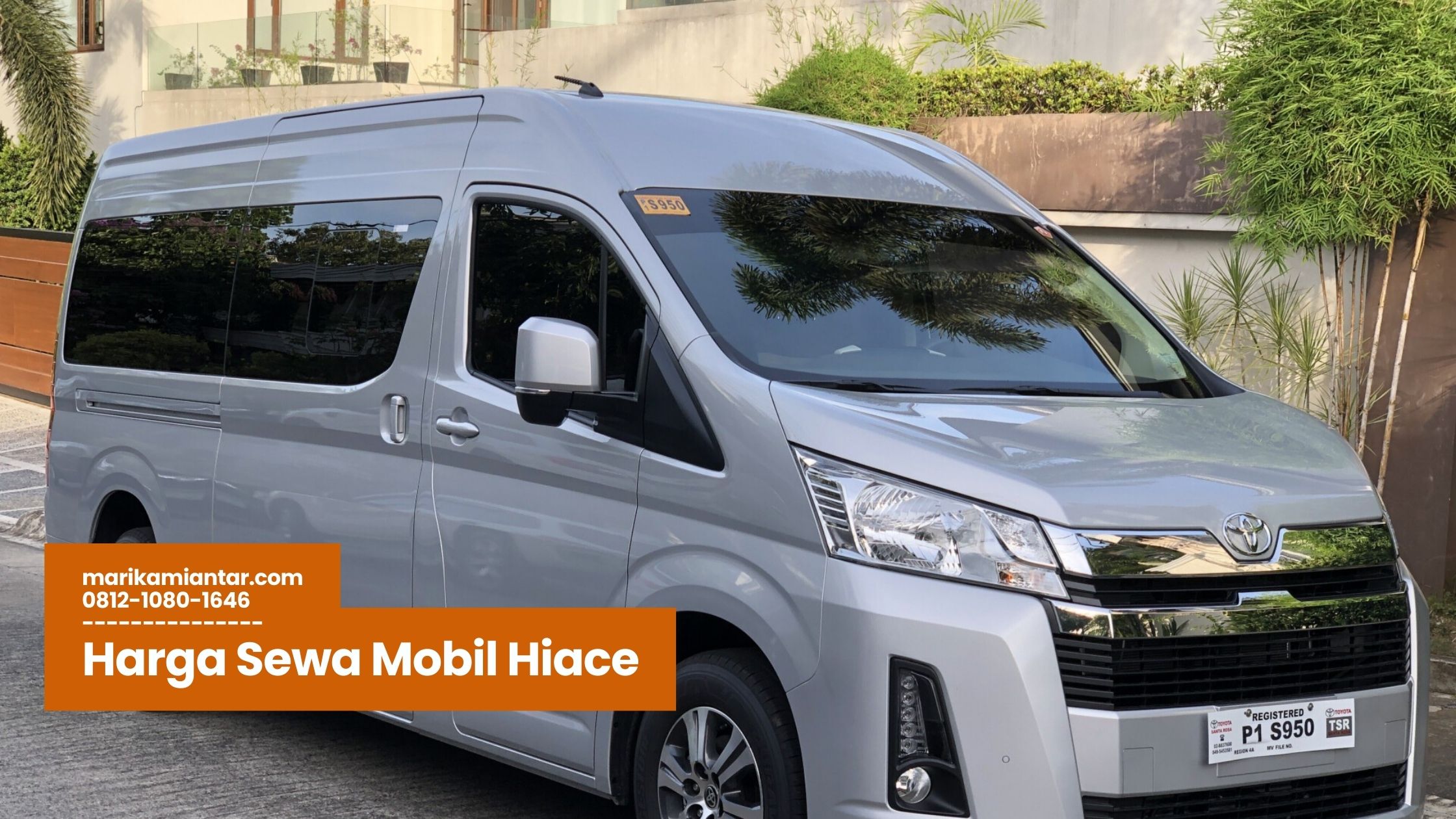 Harga Sewa Mobil Hiace - Mari Kami Antar
